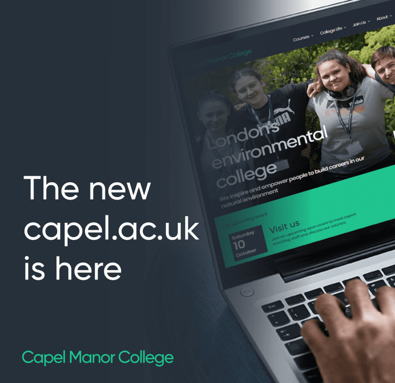 Brand New Identity and Website for Capel Manor College - Capel Manor ...